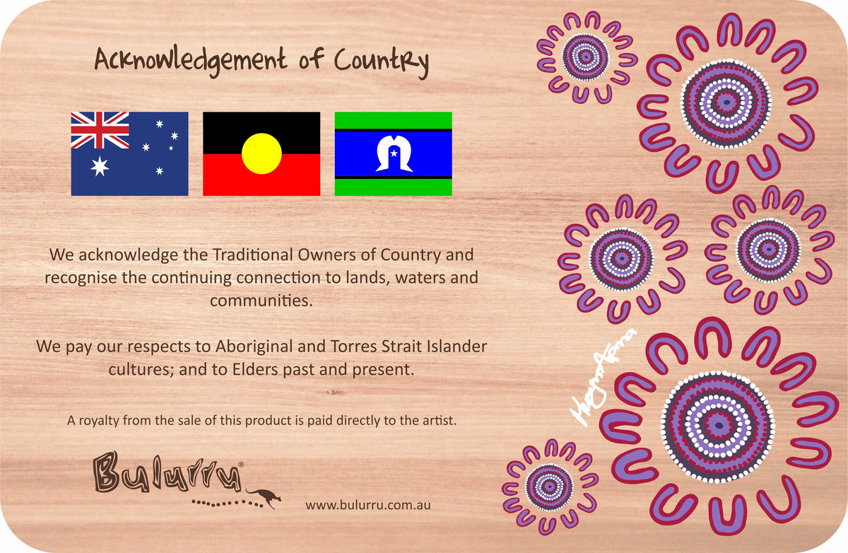 Acknowledgement of Country - 287mm x 187mm – Fair Dinkum Gifts
