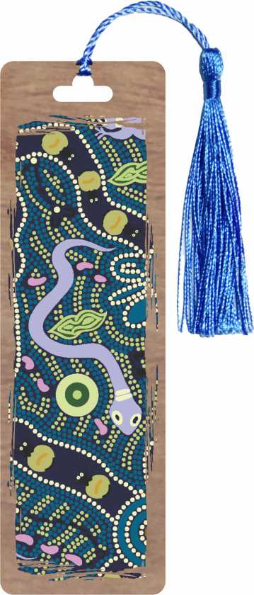 NEW - Aboriginal Design Bookmarks With Tassel – Fair Dinkum Gifts