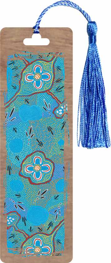 NEW - Aboriginal Design Bookmarks With Tassel – Fair Dinkum Gifts