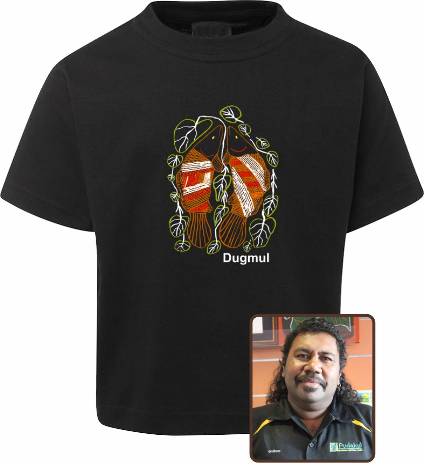 T Shirt Kids Regular Fit - Graham Kenyon, Barra Design – Fair Dinkum Gifts