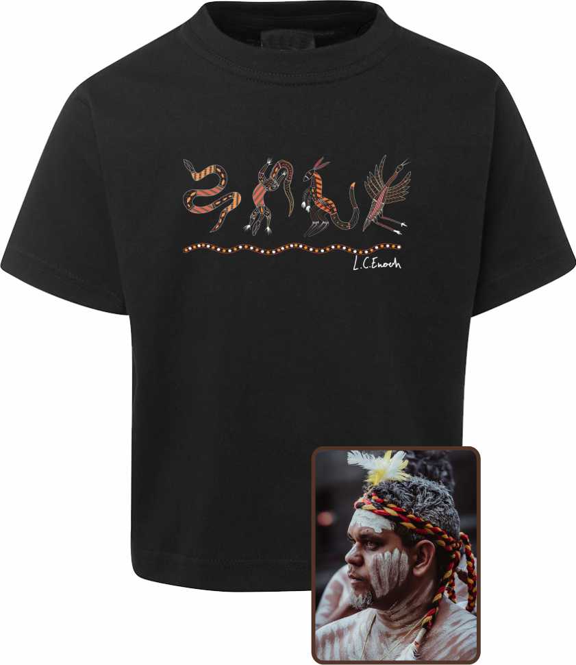 T Shirt Kids Regular Fit - Louis Enoch, Meeting Place (Fire) Design ...