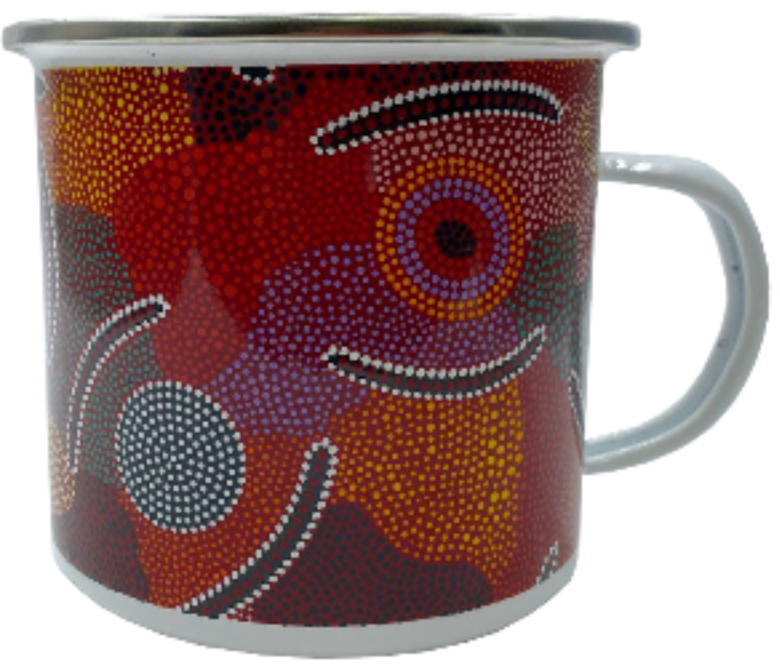 Art Down Under Aboriginal Design Pannikin Mug – Fair Dinkum Gifts