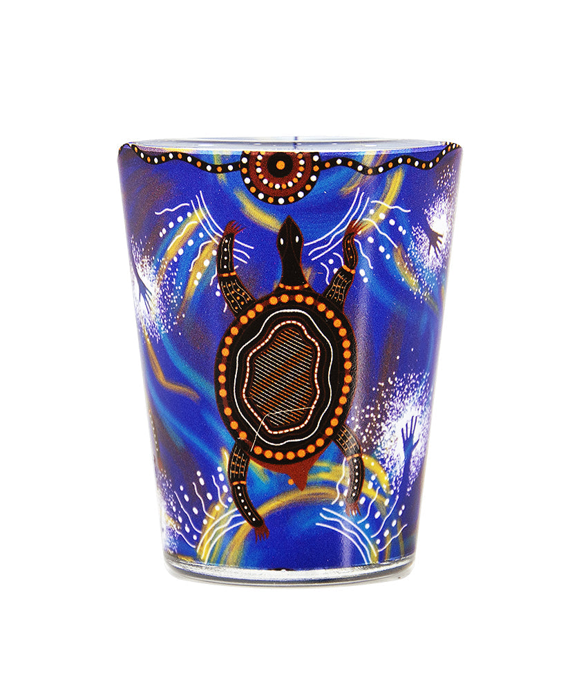 Shot Glass 45ml - Meeting Place (Water) By Louis Enoch – Fair Dinkum Gifts